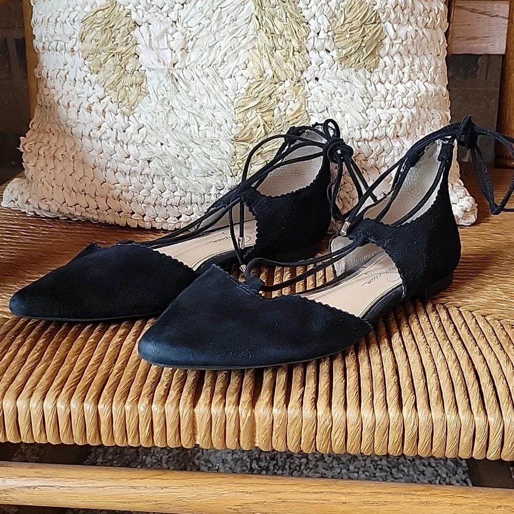 Jessica Simpson | Shoes | Jessica Simpson Zofie Ankle Lace Up Black ...